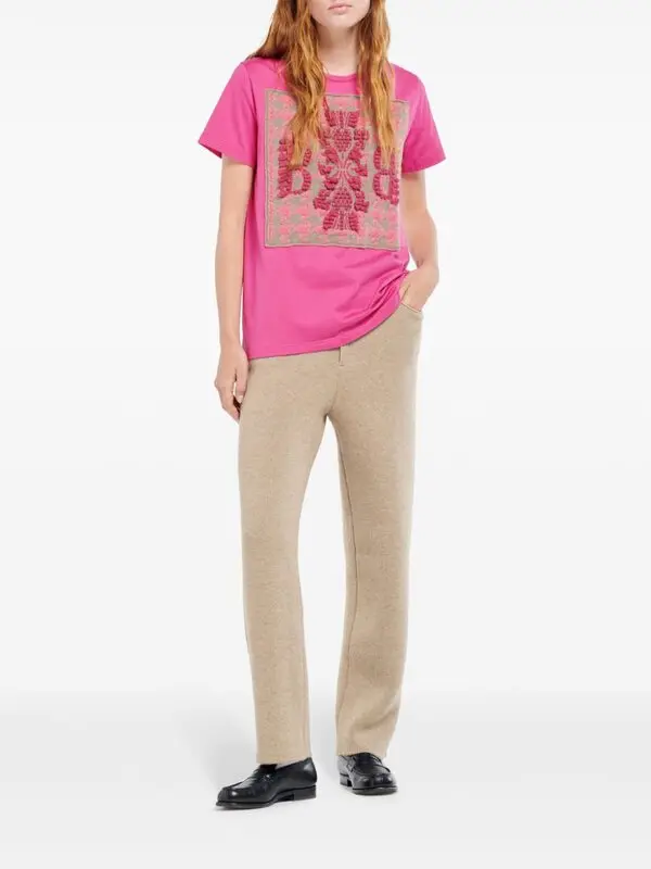 BARRIE Cashmere-blend Trousers - Neutrals