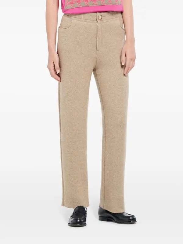 BARRIE Cashmere-blend Trousers - Neutrals