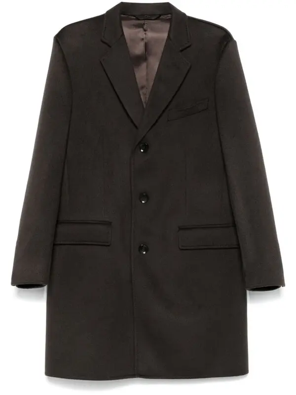 Brioni Textured Wool-blend Coat