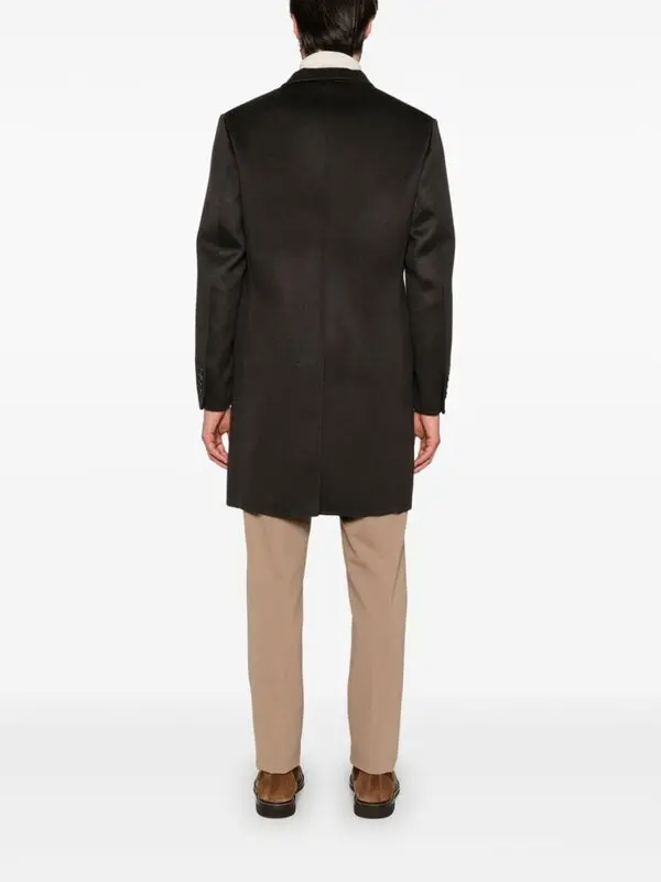 Brioni Textured Wool-blend Coat
