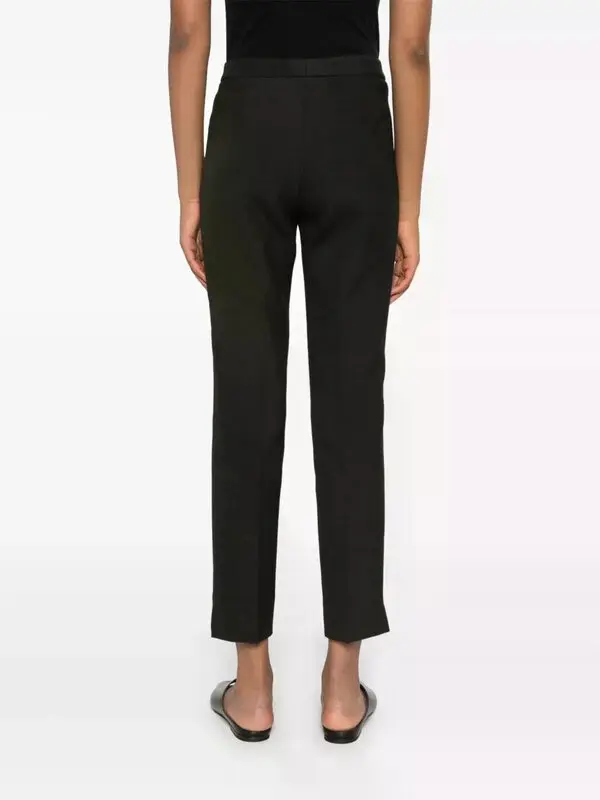 Peserico Pressed-crease Cropped Trousers
