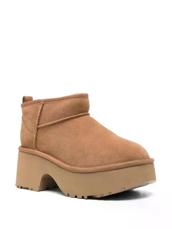 UGG Classic Ultra Mini New Heights Boots - Brown