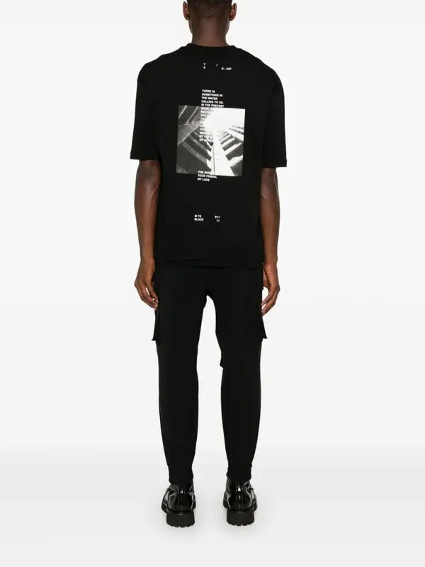 THOM KROM Cotton T-shirt - Black