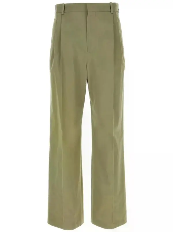 Loewe Pressed Crease Straight-leg Trousers