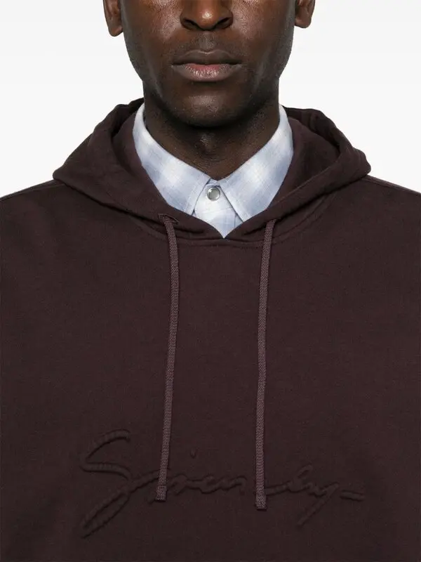 Givenchy Logo-embossed Hoodie - Purple