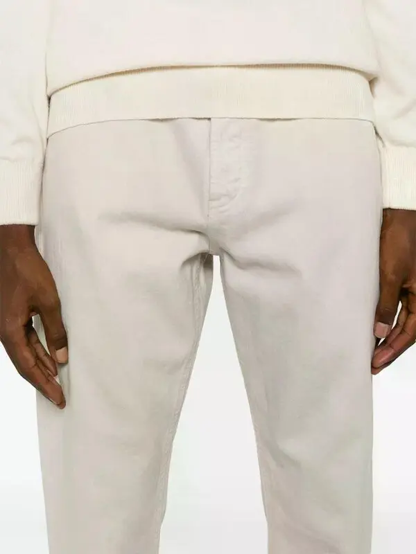 Brunello Cucinelli Logo-embroidered Jeans