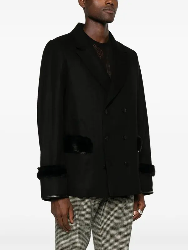 Random Identities Double-breasted Jacket
