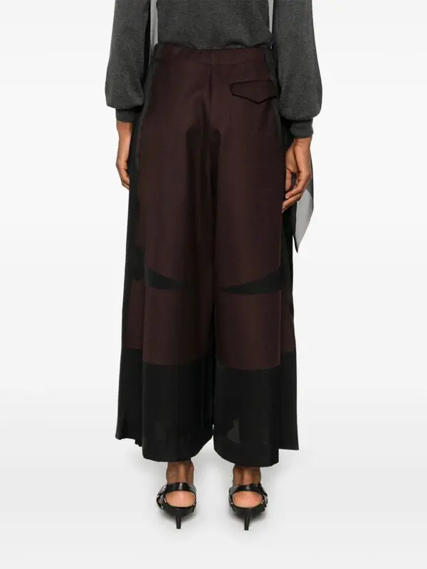 Undercover Panelled Palazzo Trousers