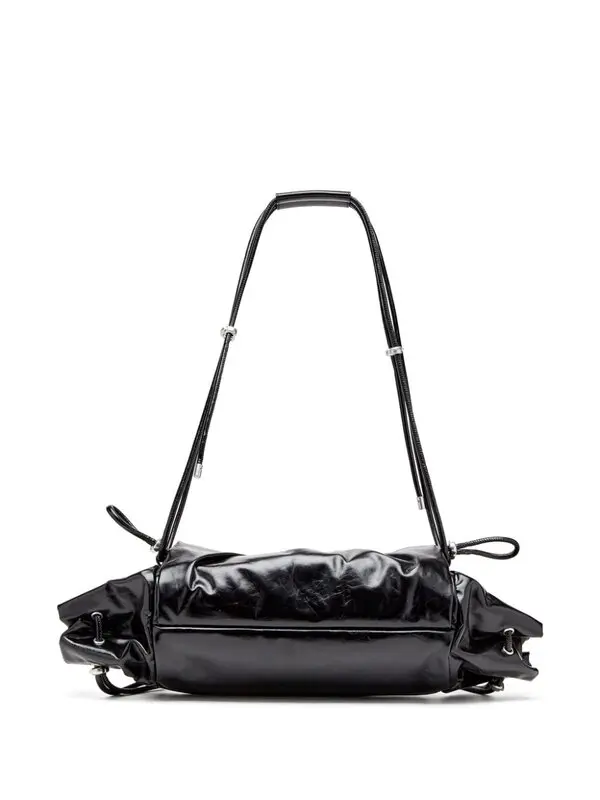 DIESEL Scrunch-d Shoulder Bag - Black
