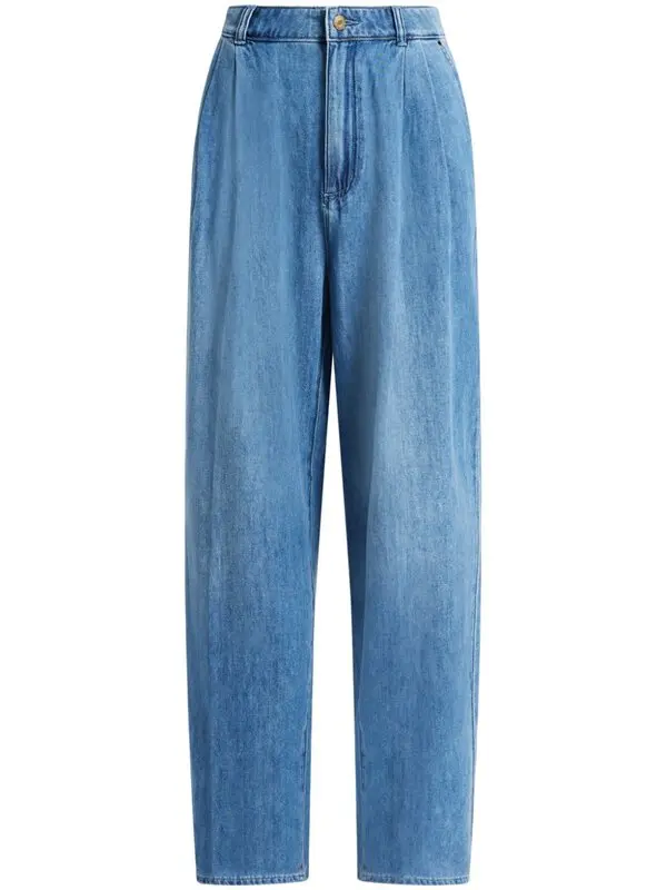 Michael Kors Pleated Denim Jeans
