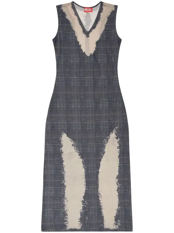 DIESEL® D-myliane Checked Dress