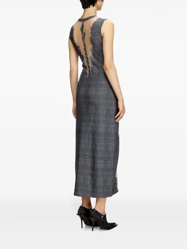 DIESEL® D-myliane Checked Dress