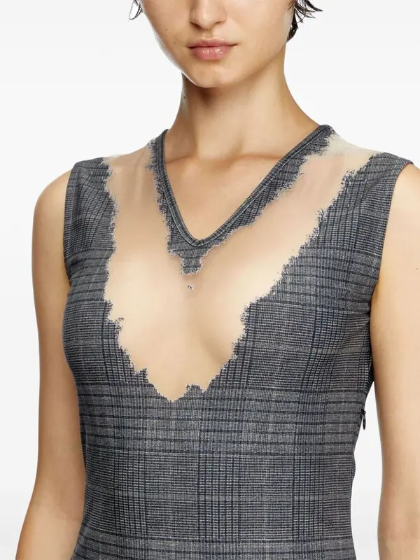 DIESEL® D-myliane Checked Dress
