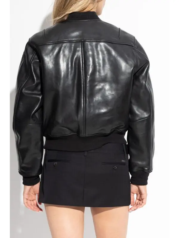 DIESEL L-ilan Leather Jacket