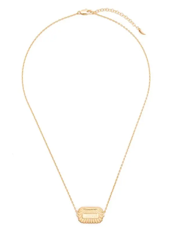 MISSOMA Love-engraved Pendant Necklace - Gold