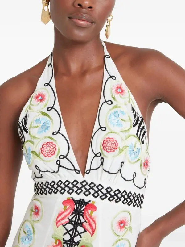 TEMPERLEY LONDON Florentine Maxi Dress - White