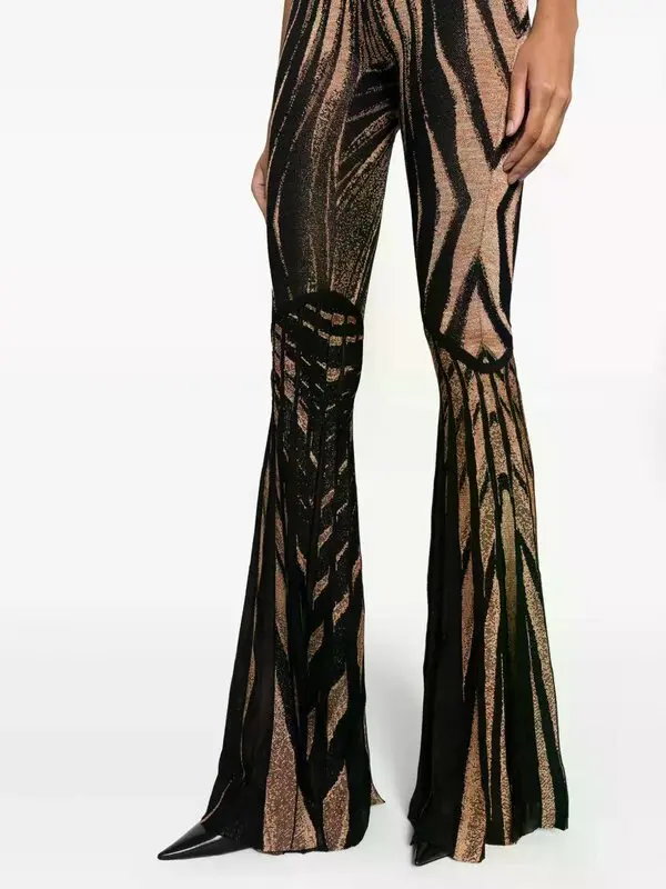 Roberto Cavalli Abstract Pattern Knit Jumpsuit