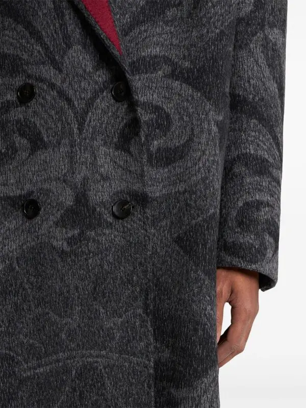 Etro Patterned Jacquard Wool Jacket