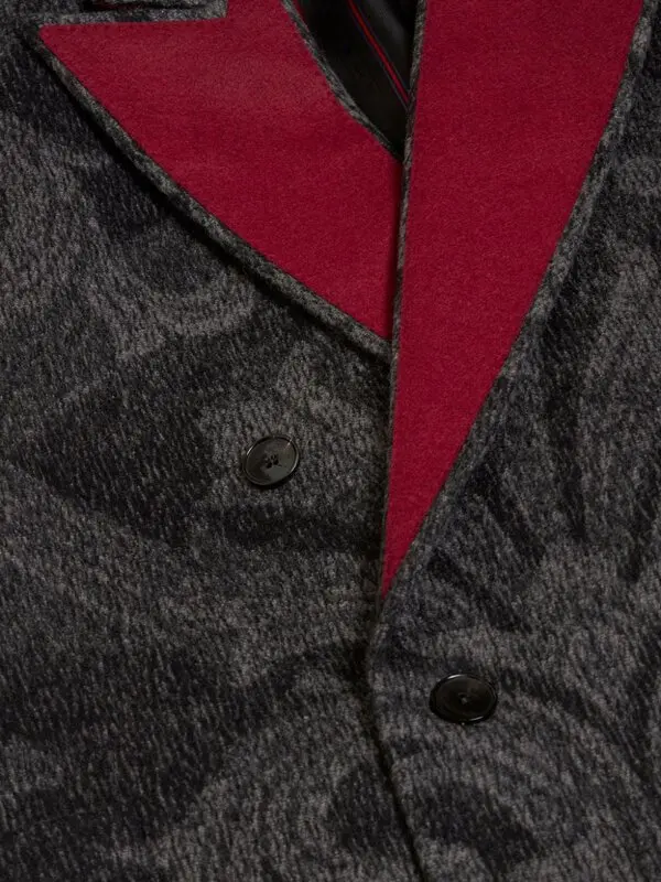 Etro Patterned Jacquard Wool Jacket