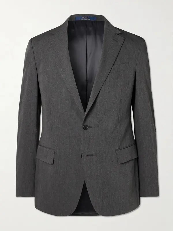 Polo Ralph Lauren Slim-fit Twill Suit Jacket - Gray