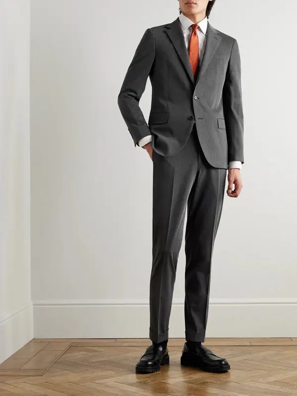 Polo Ralph Lauren Slim-fit Twill Suit Jacket - Gray