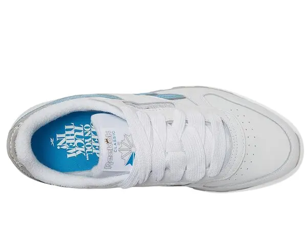 REEBOK Classic Leather X Angel Reese Casual Sneakers - Silver