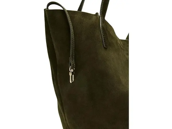 Madewell Suede Soft Grain Shopper Shoulder Handbag