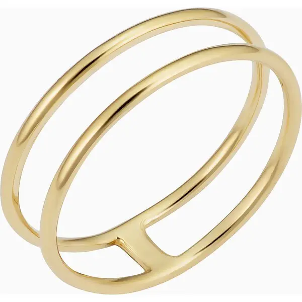 ORADINA 14k Hudson Petite Band Ring - Yellow Gold