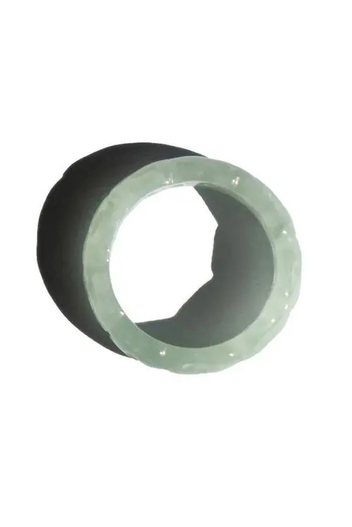 SEREE Weave Off-white Jade Ring - Off White