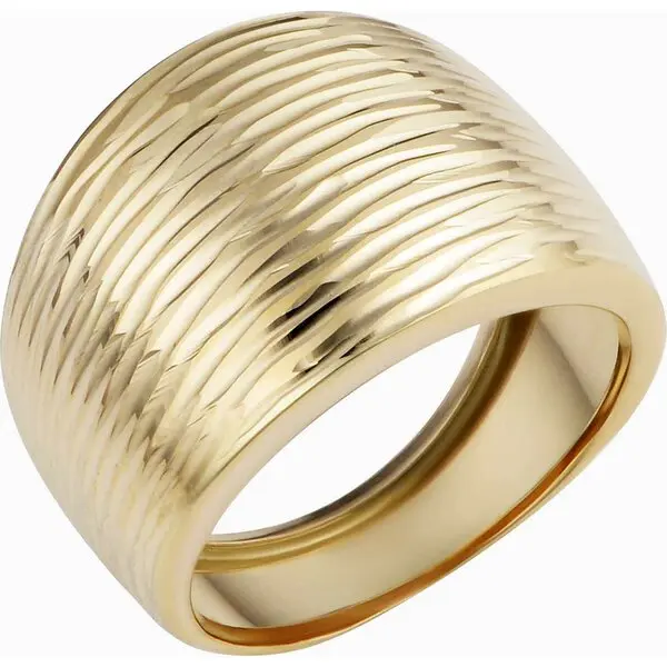 ORADINA 14k Dinner Party Ring - Yellow Gold