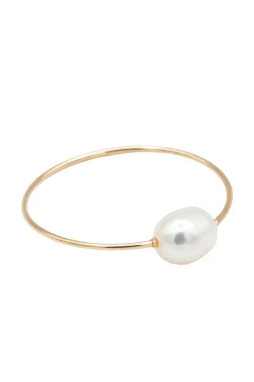 SEREE Eden Freshwater Pearl Ring - White