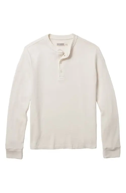 FAIR HARBOR Hudson Organic Cotton Blend Henley