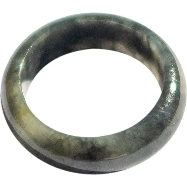 SEREE Sesame Jade Ring - Grey