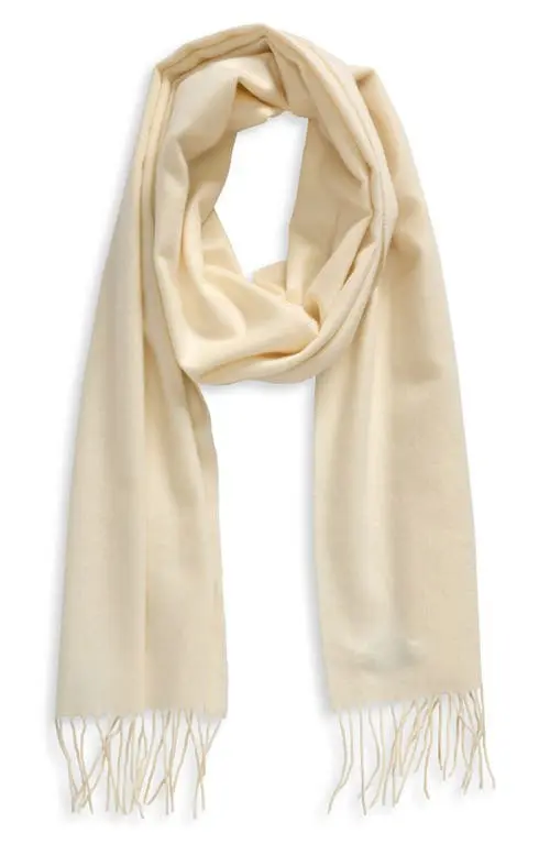 Johnstons Of Elgin Cashmere Fringe Scarf