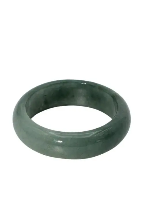 SEREE Chess Jade Ring - Light Green