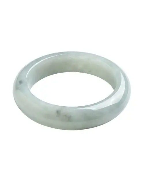 SEREE Chess Jade Ring - Off White