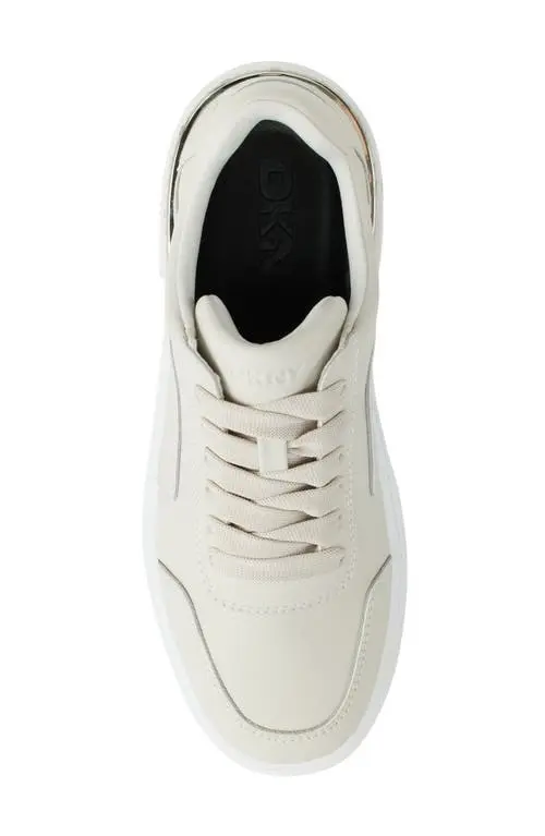 Dkny Beverly Platform Sneakers - Soft White