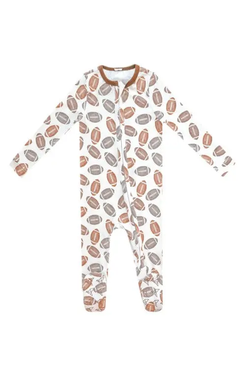 COPPER PEARL Zip-up Footie Pajamas - Blitz