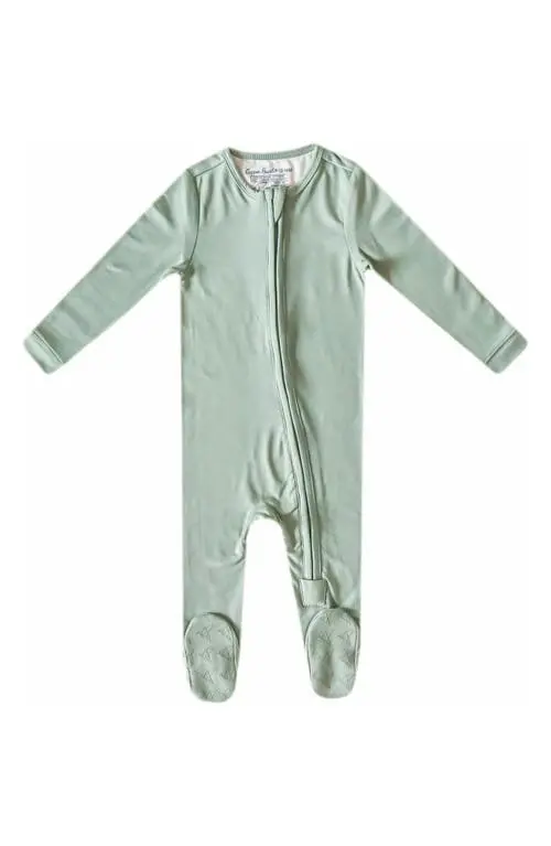 COPPER PEARL Zip-up Footie Pajamas - Briar