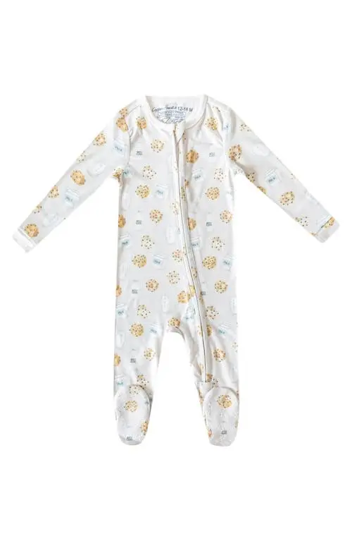 COPPER PEARL Zip-up Footie Pajamas - Chip