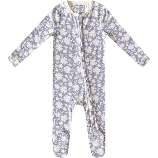 COPPER PEARL Zip-up Footie Pajamas - Lacie