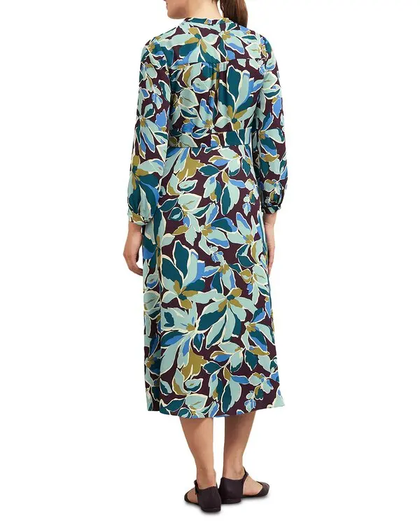 HOBBS LONDON Lea Printed Midi Dress