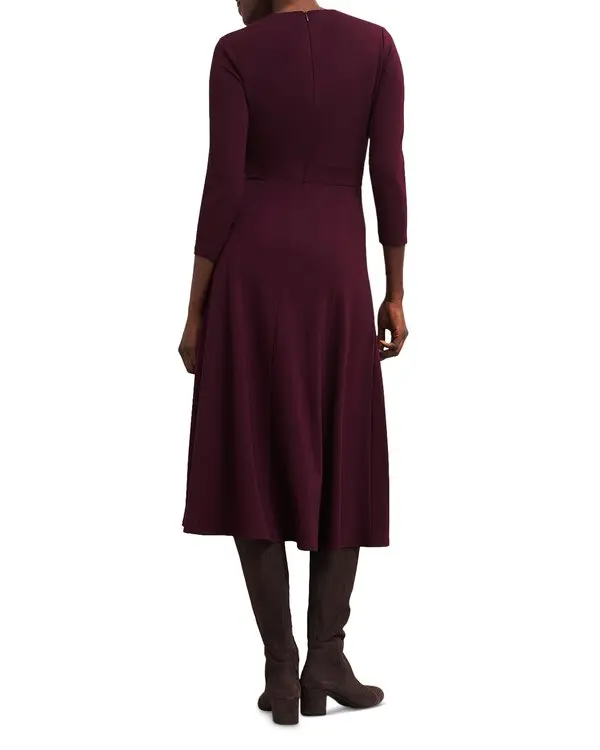 HOBBS LONDON Mirabel Ponte Midi Dress