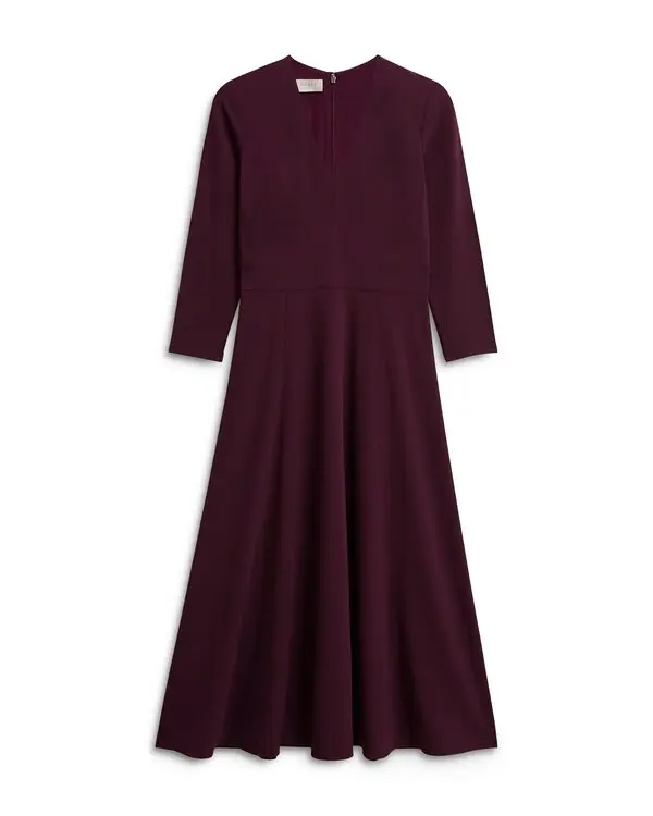 HOBBS LONDON Mirabel Ponte Midi Dress