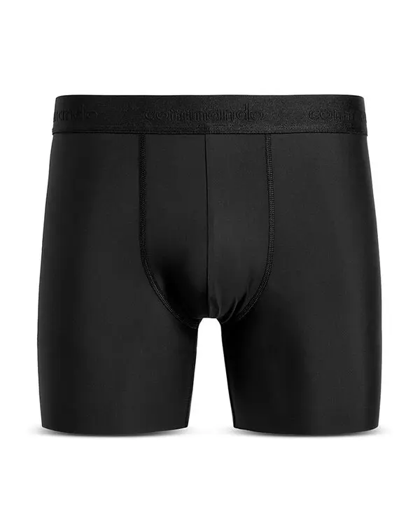 Commando Classic Microfiber Boxer Brief - Black