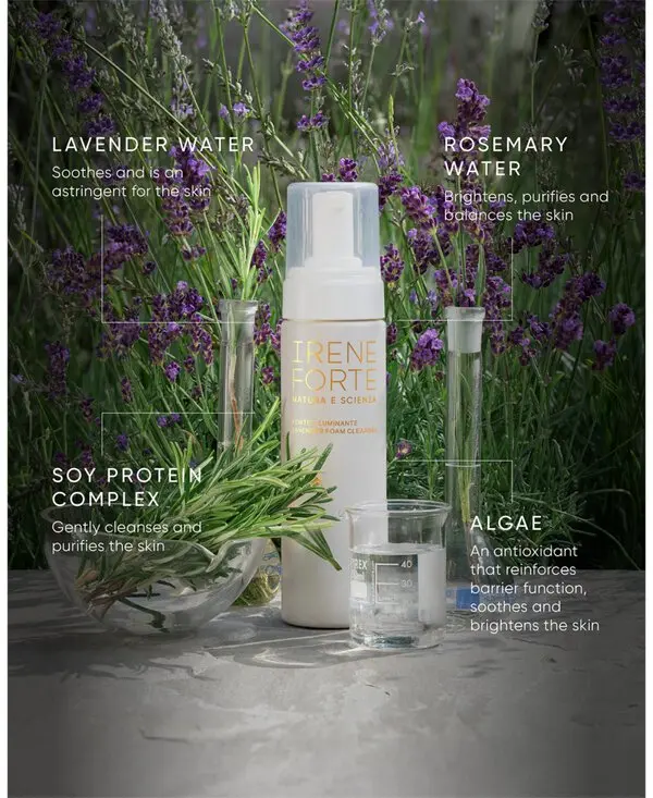 IRENE FORTE SKINCARE Lavender Foam Cleanser 6.76 Oz - No Color
