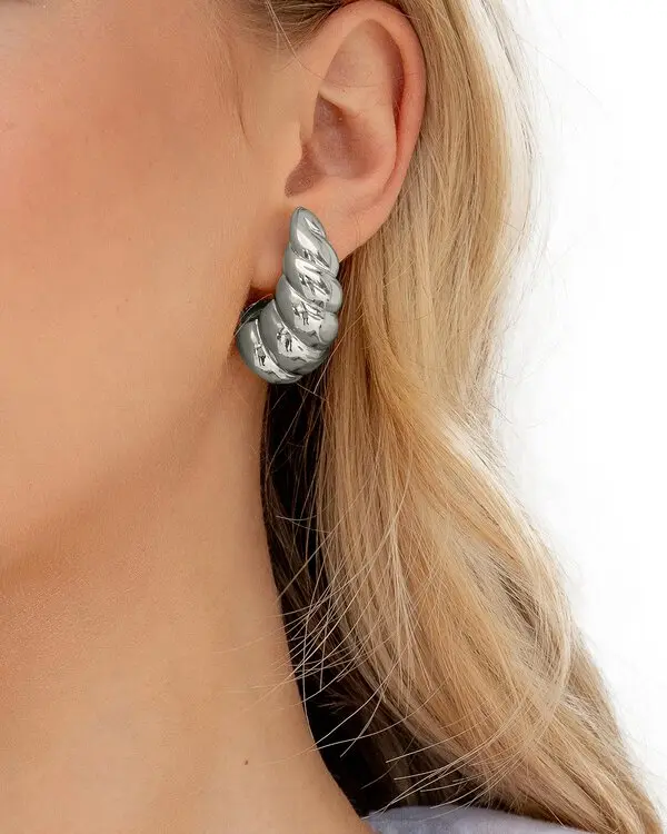 Sterling Forever Bobine Statement Earrings
