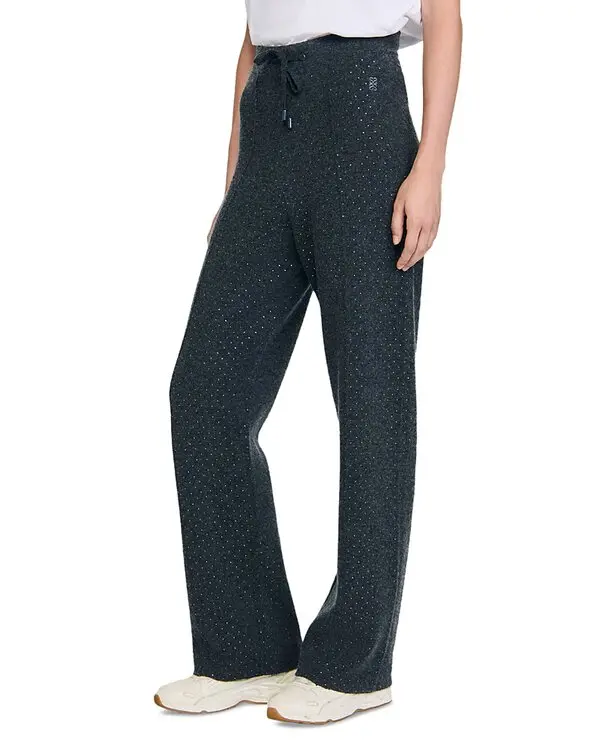 Sandro Vadim Drawstring Pants - Charcoal Grey
