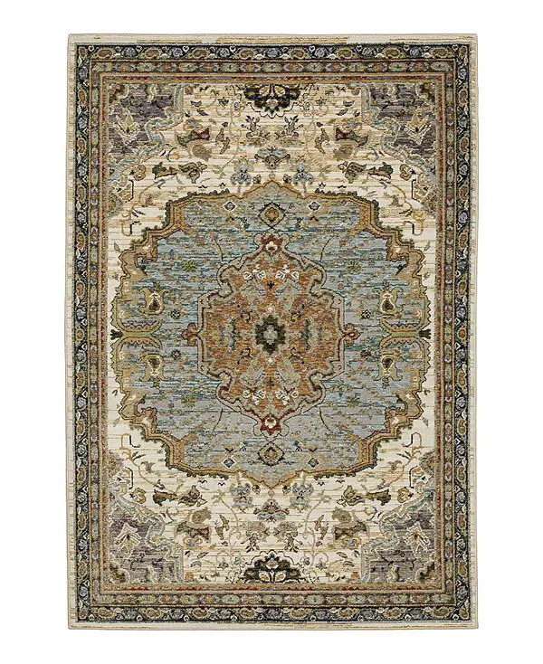 ORIENTAL WEAVERS Andorra 2451b Area Rug, 5'3 X 7'3 - Ivory