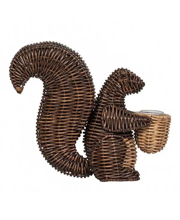 JULISKA Devon Squirrel Flameless Candle Holder